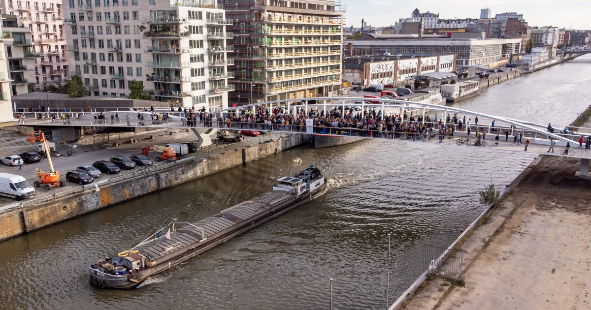 Le pont Suzan Daniel inauguré en fanfare est ouvert au public