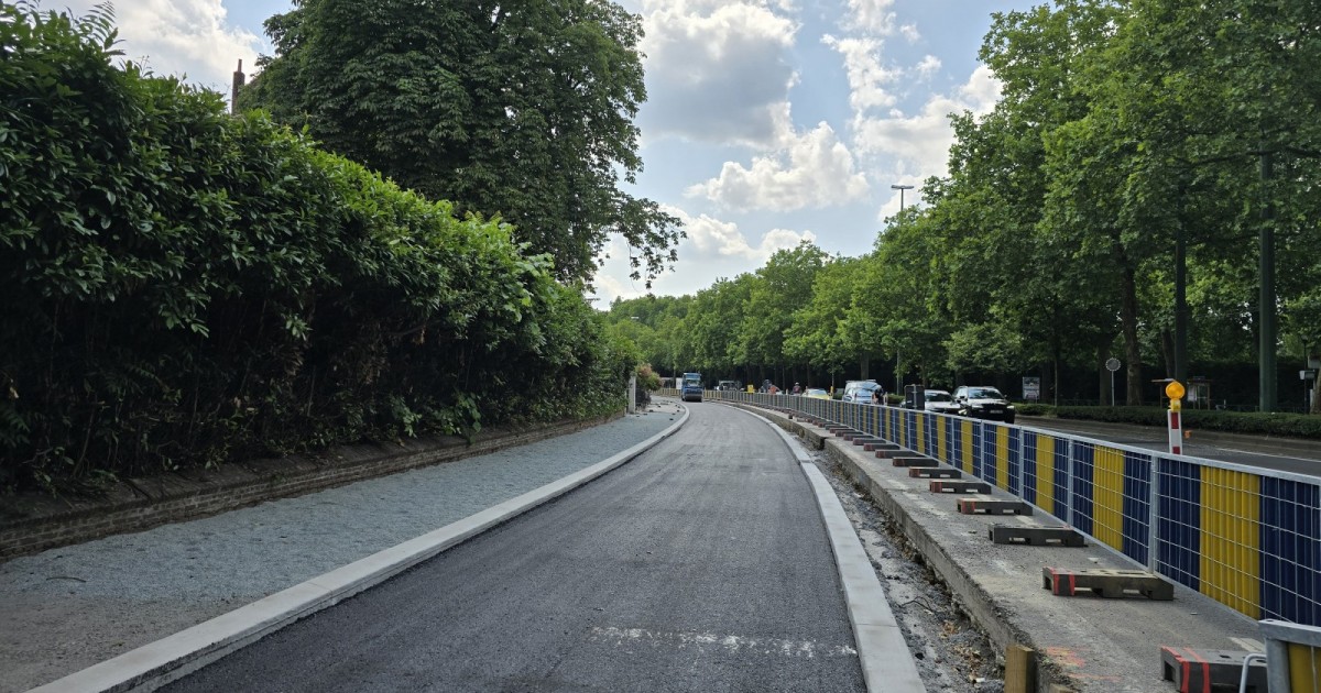Ventweg Lambermont opnieuw toegankelijk tussen Hyacinthenlaan en ...